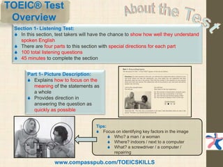 Taking the TOEIC® | PPTX