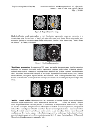 An Investigation into Brain Tumor Segmentation Techniques | PDF