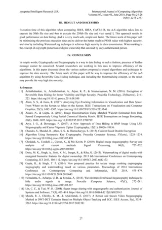 A Review on - Data Hiding using Cryptography and Steganography | PDF