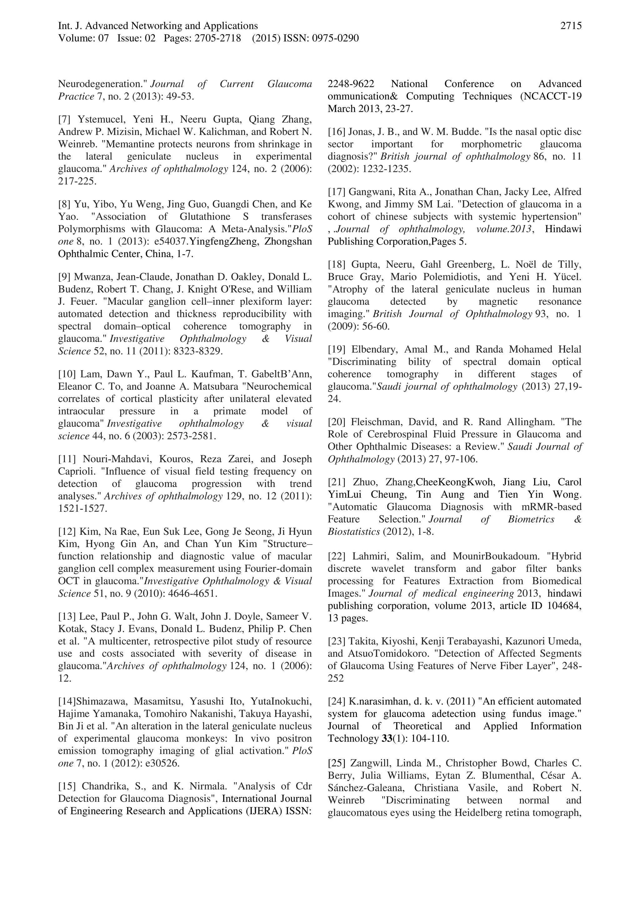 Glaucoma Detection in Retinal Images Using Image Processing Techniques ...