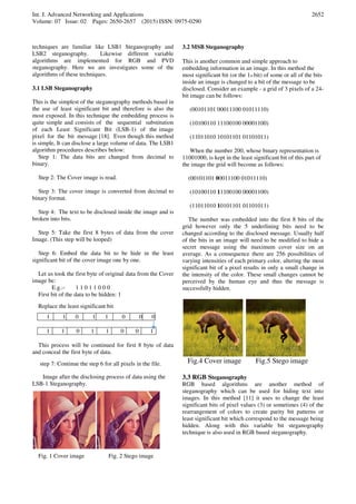 Comparative Study of Spatial Domain Image Steganography Techniques | PDF