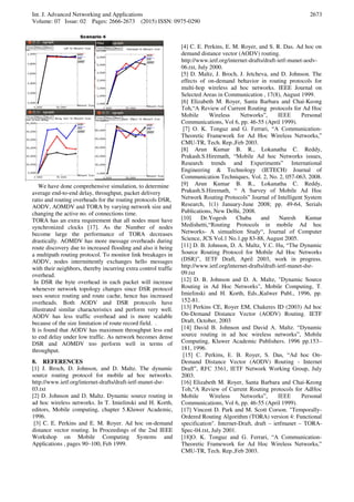 Performance Evaluation and Comparison of On-Demand Routing Protocols for Ad Hoc Networks: DSR ...