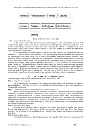 Applying Data Mining Principles in the Extraction of Digital Evidence | PDF