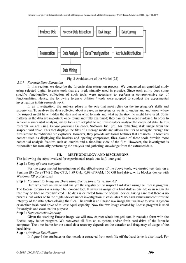 Applying Data Mining Principles in the Extraction of Digital Evidence | PDF