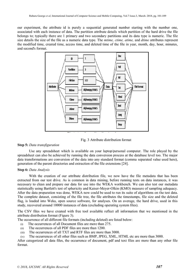 Applying Data Mining Principles in the Extraction of Digital Evidence | PDF