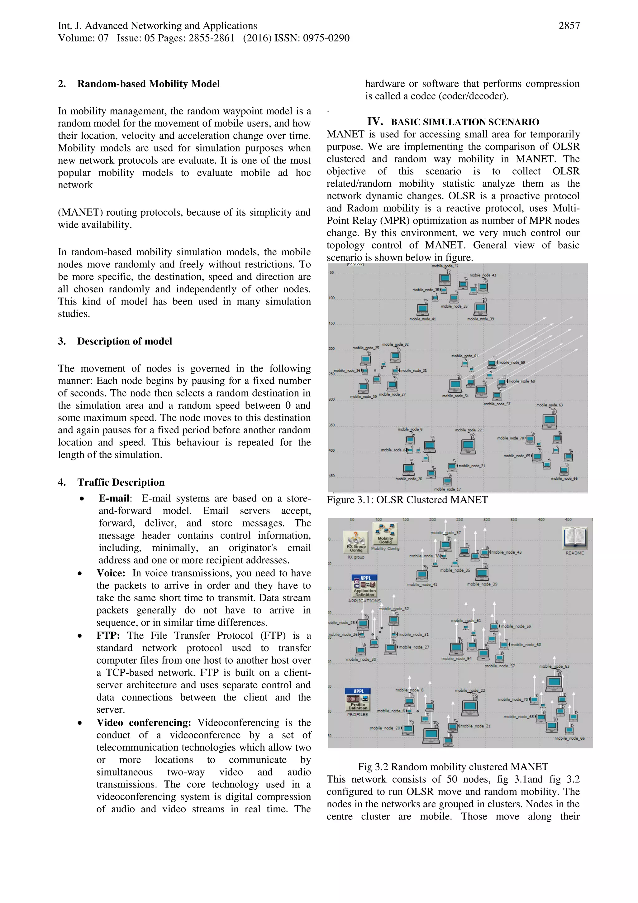 Performance Comparison of Different Mobility Model on Topology Managed ...