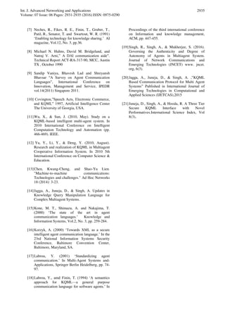Assessment of KQML Improved | PDF