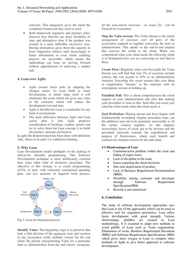 Lean as Agile methodology – A Study | PDF