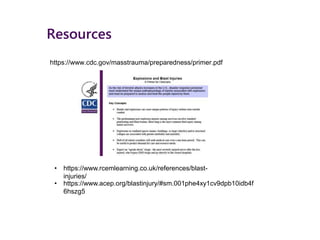 Mass Casualty & Terrorism by Professor Mark Midwinter | PPT