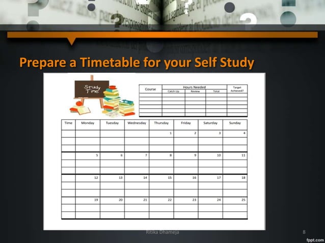 Exam preparation ( How to Study for Exams) | PPSX