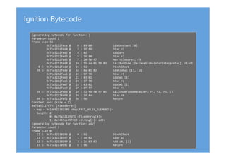 V8 Iginition Interpreter | PPT