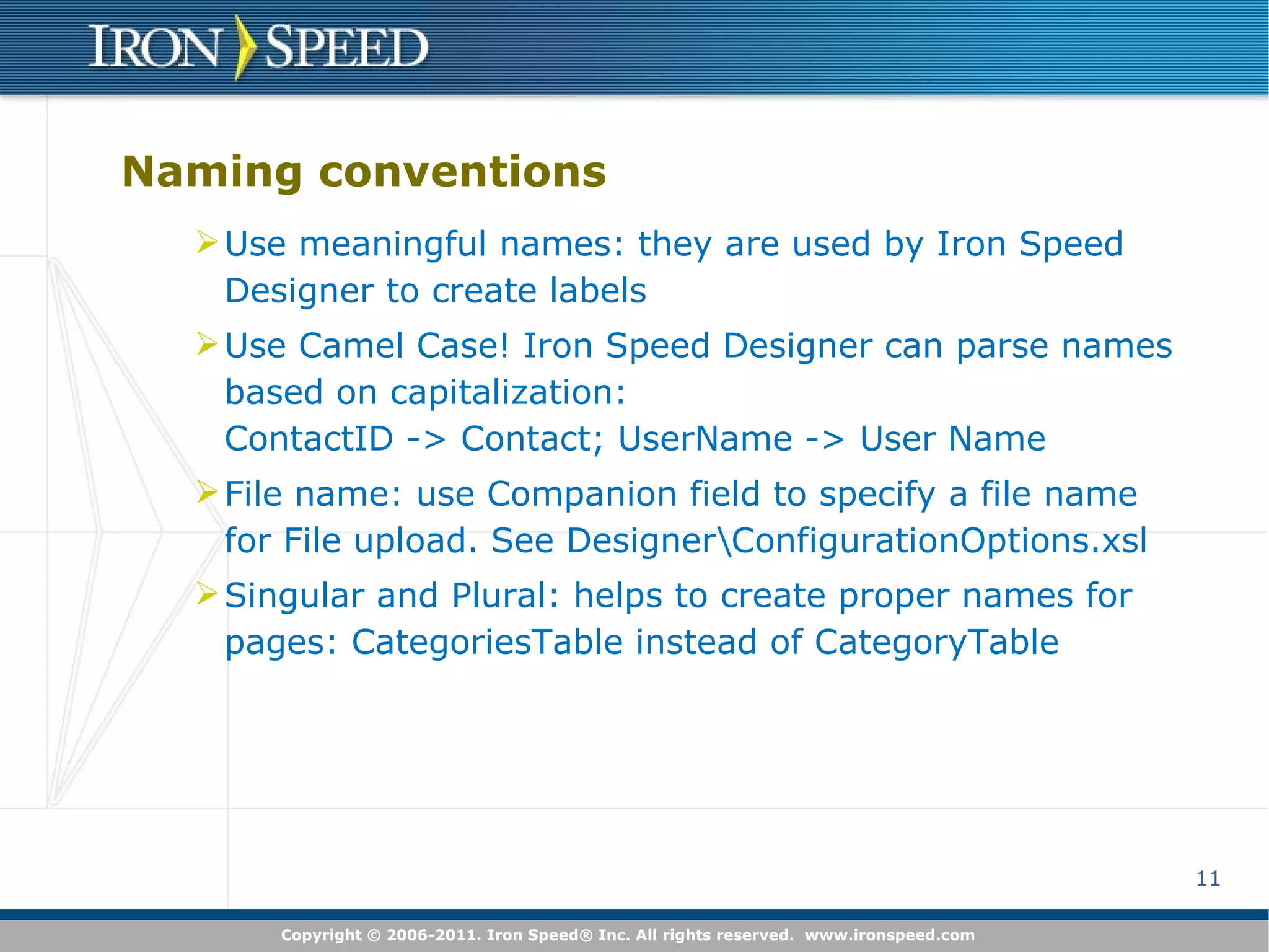 Best Practices for Database Schema Design | PPT