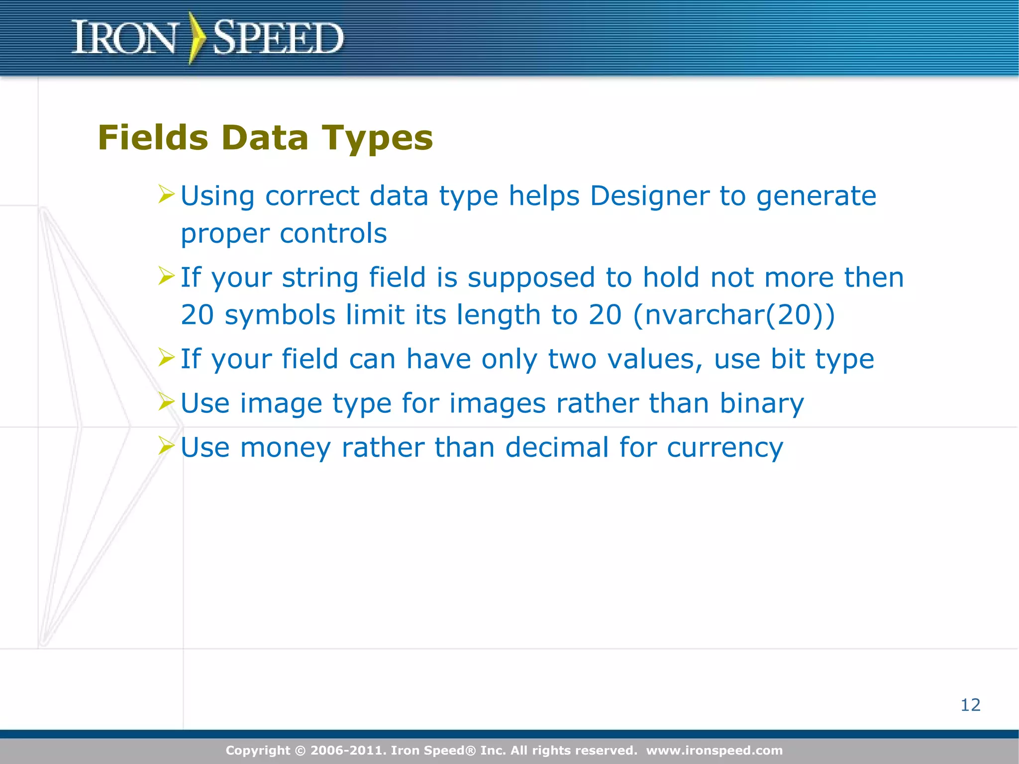 Best Practices for Database Schema Design | PPT