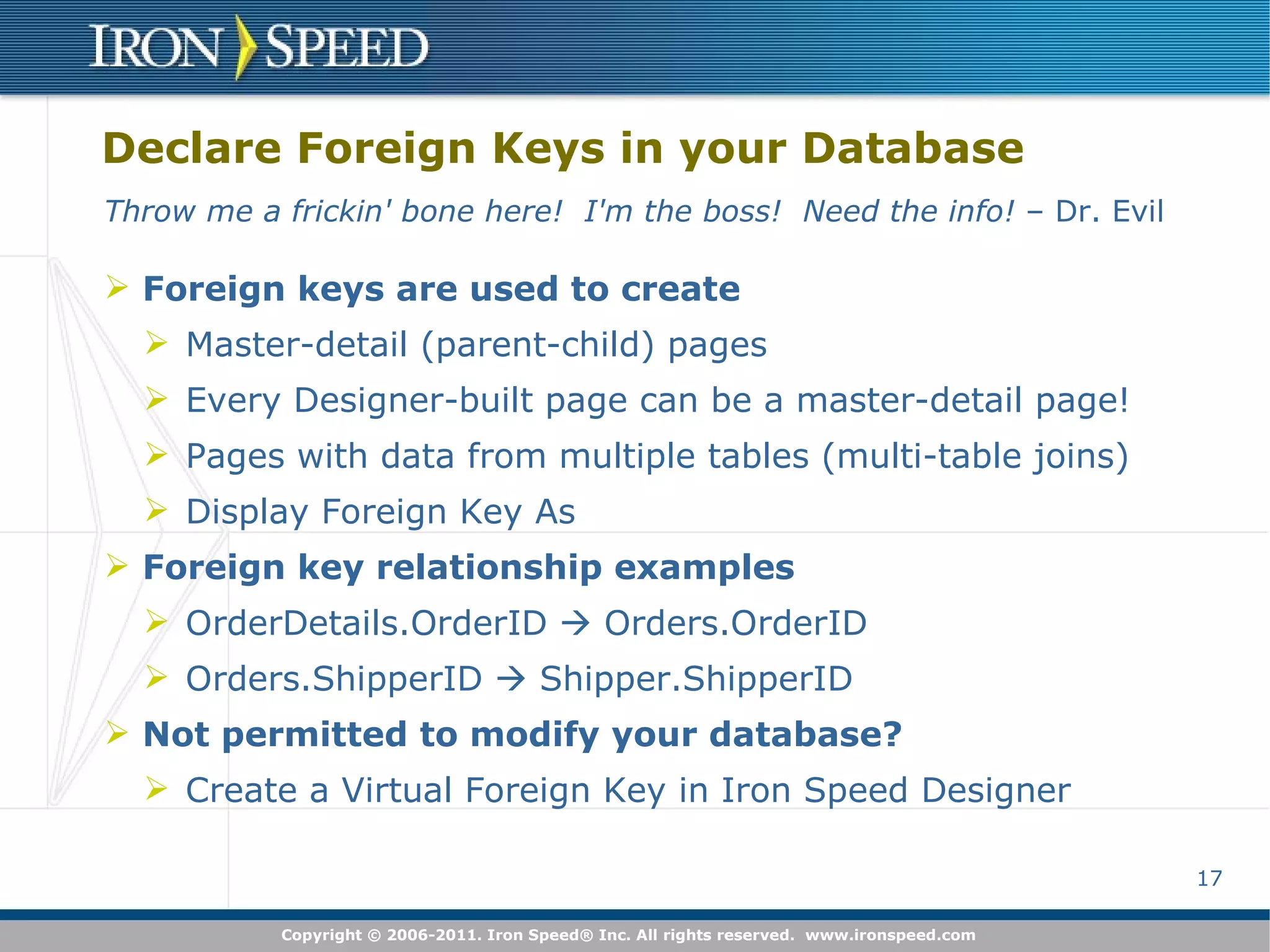 Best Practices for Database Schema Design | PPT | Databases | Computer ...