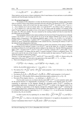 Recommender systems: a novel approach based on singular value decomposition | PDF