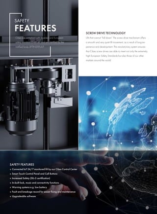 Enhance Luxury Living with the Best Home Lift in India – Cibes V70 | PDF