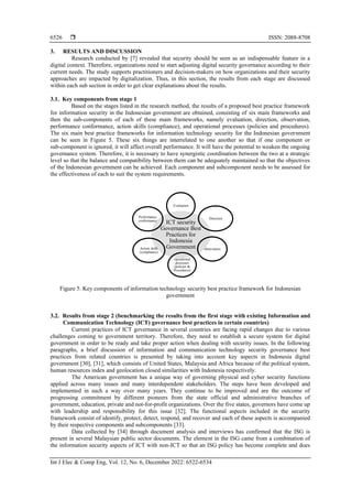 Best practice framework for information technology security governance in Indonesian government ...