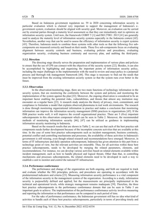 Best practice framework for information technology security governance in Indonesian government ...