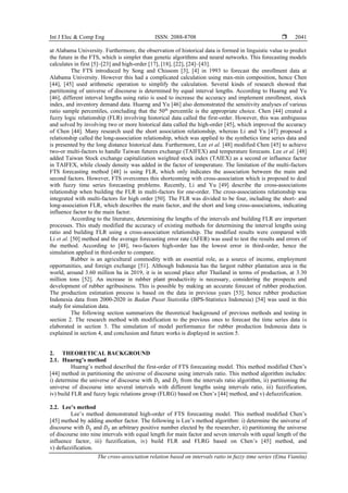 The cross-association relation based on intervals ratio in fuzzy time series | PDF