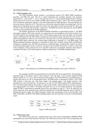 An efficient ultra-wideband digital transceiver for wireless applications on the field ...