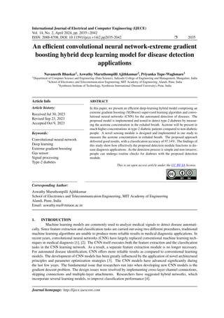 An efficient convolutional neural network-extreme gradient boosting hybrid deep learning model ...