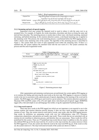 Emotion detection on social media status in Myanmar language | PDF