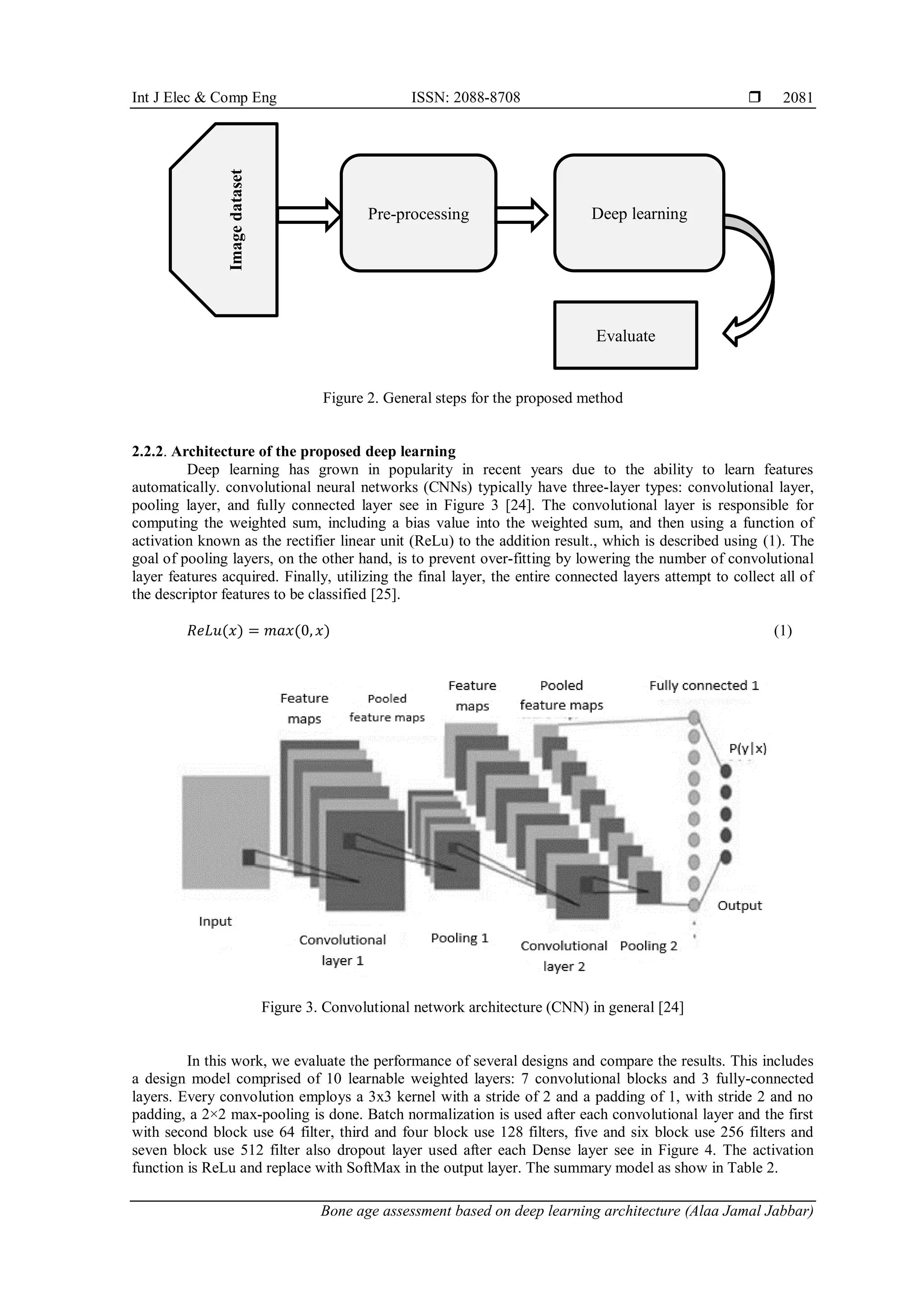 Bone age assessment based on deep learning architecture | PDF