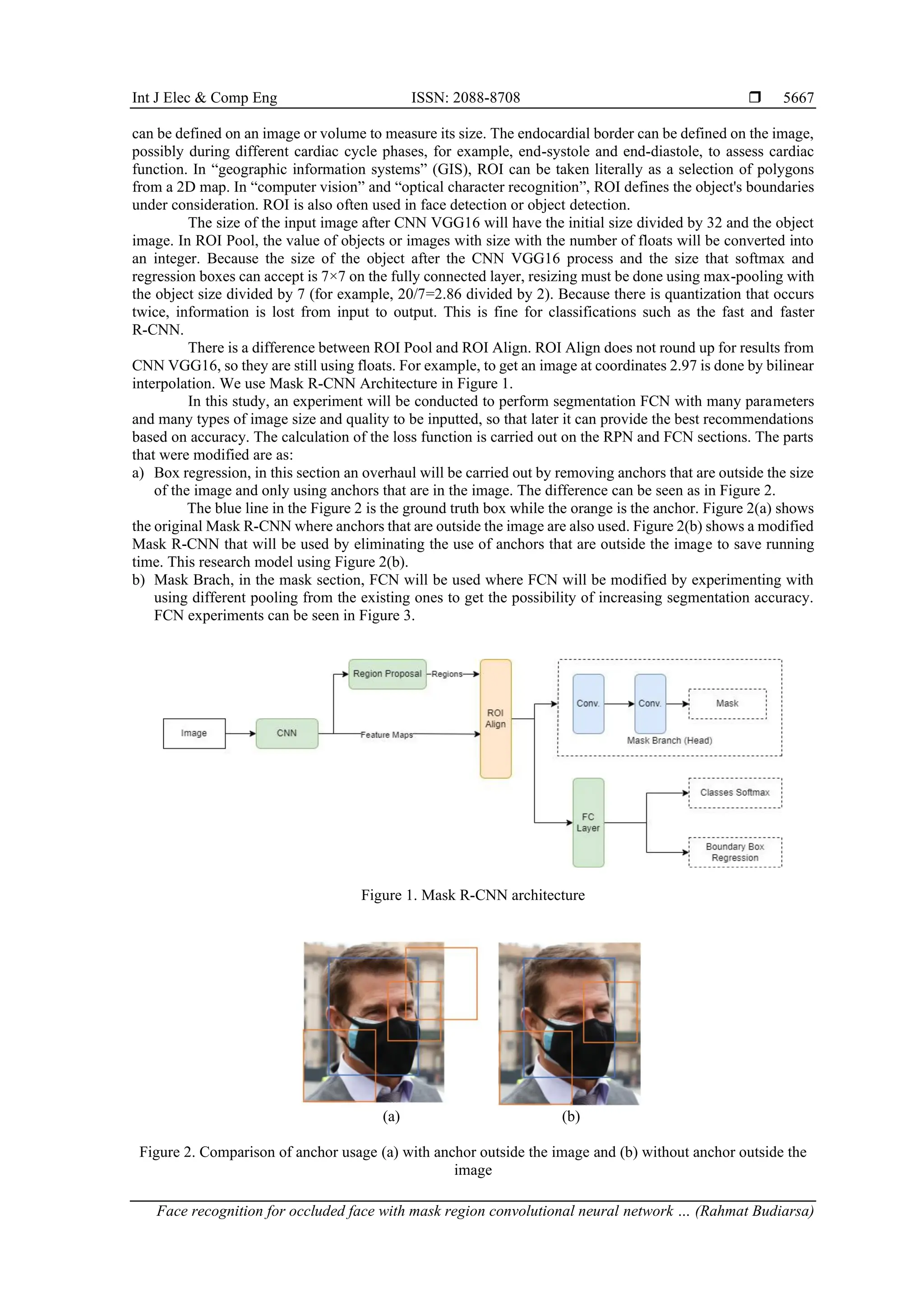 Face recognition for occluded face with mask region convolutional neural network and fully ...