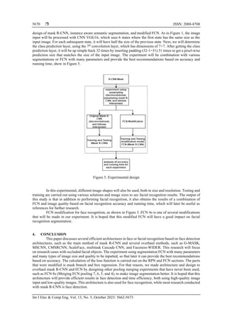 Face recognition for occluded face with mask region convolutional neural network and fully ...