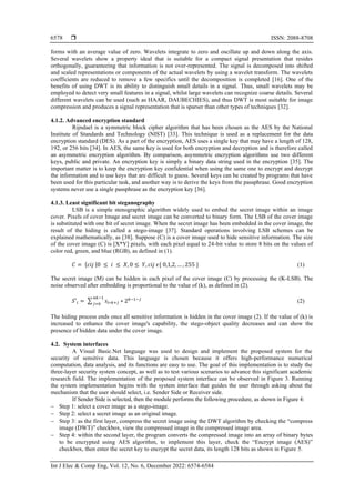 Hybrid information security system via combination of compression, cryptography, and image ...