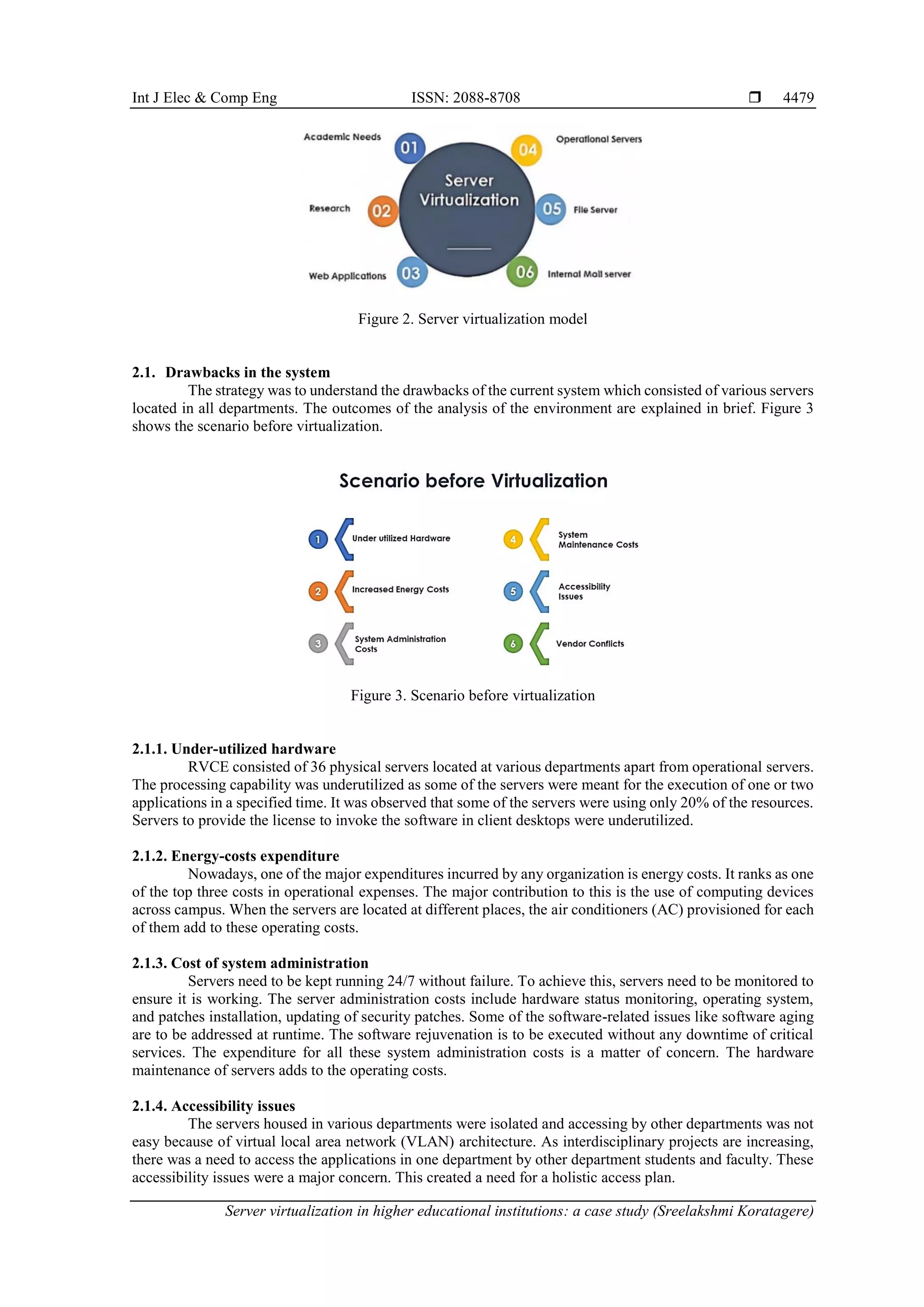 Server virtualization in higher educational institutions: a case study | PDF