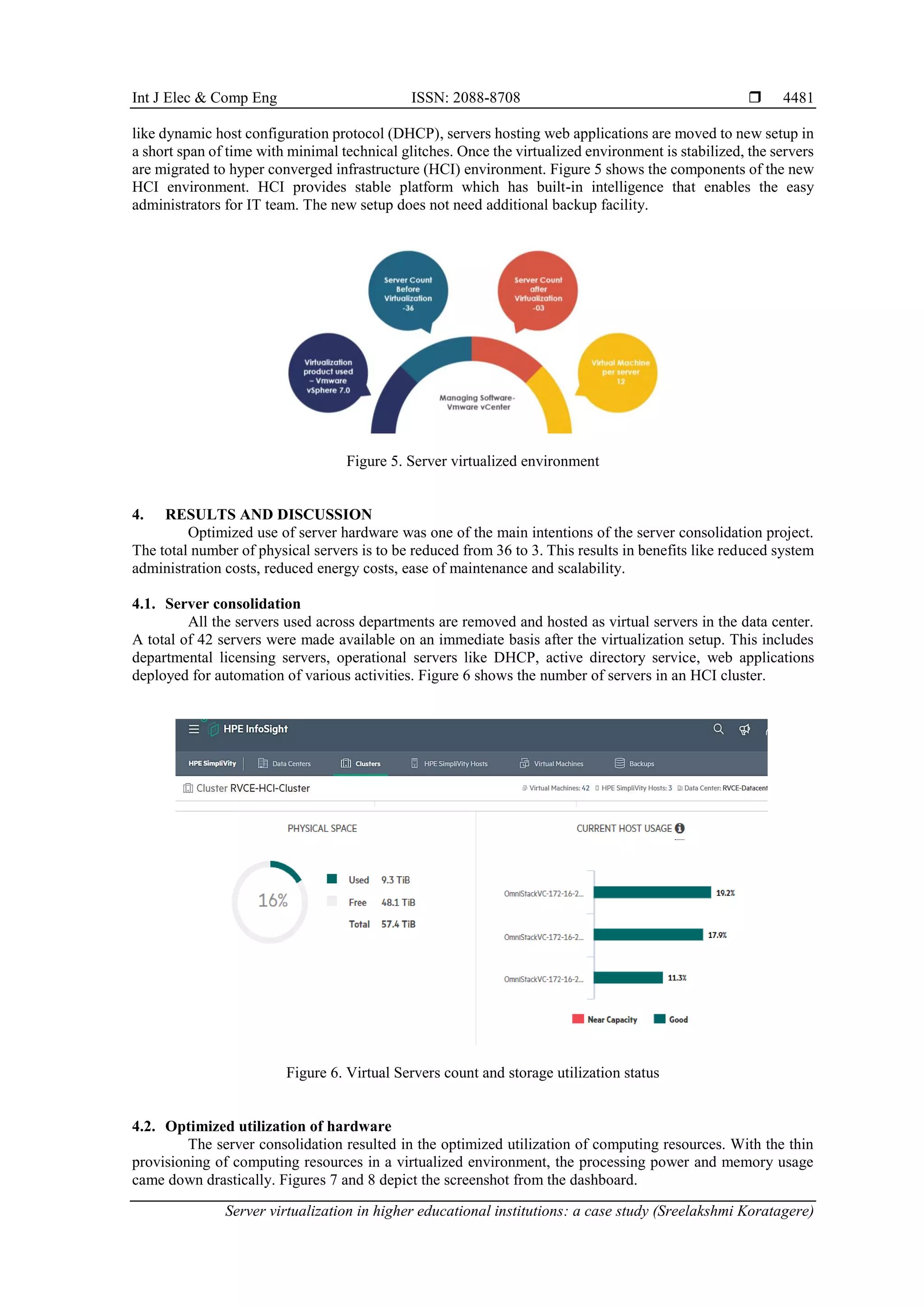 Server virtualization in higher educational institutions: a case study | PDF