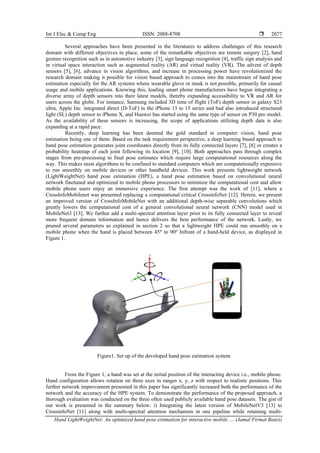 Hand LightWeightNet: an optimized hand pose estimation for interactive mobile interfaces | PDF