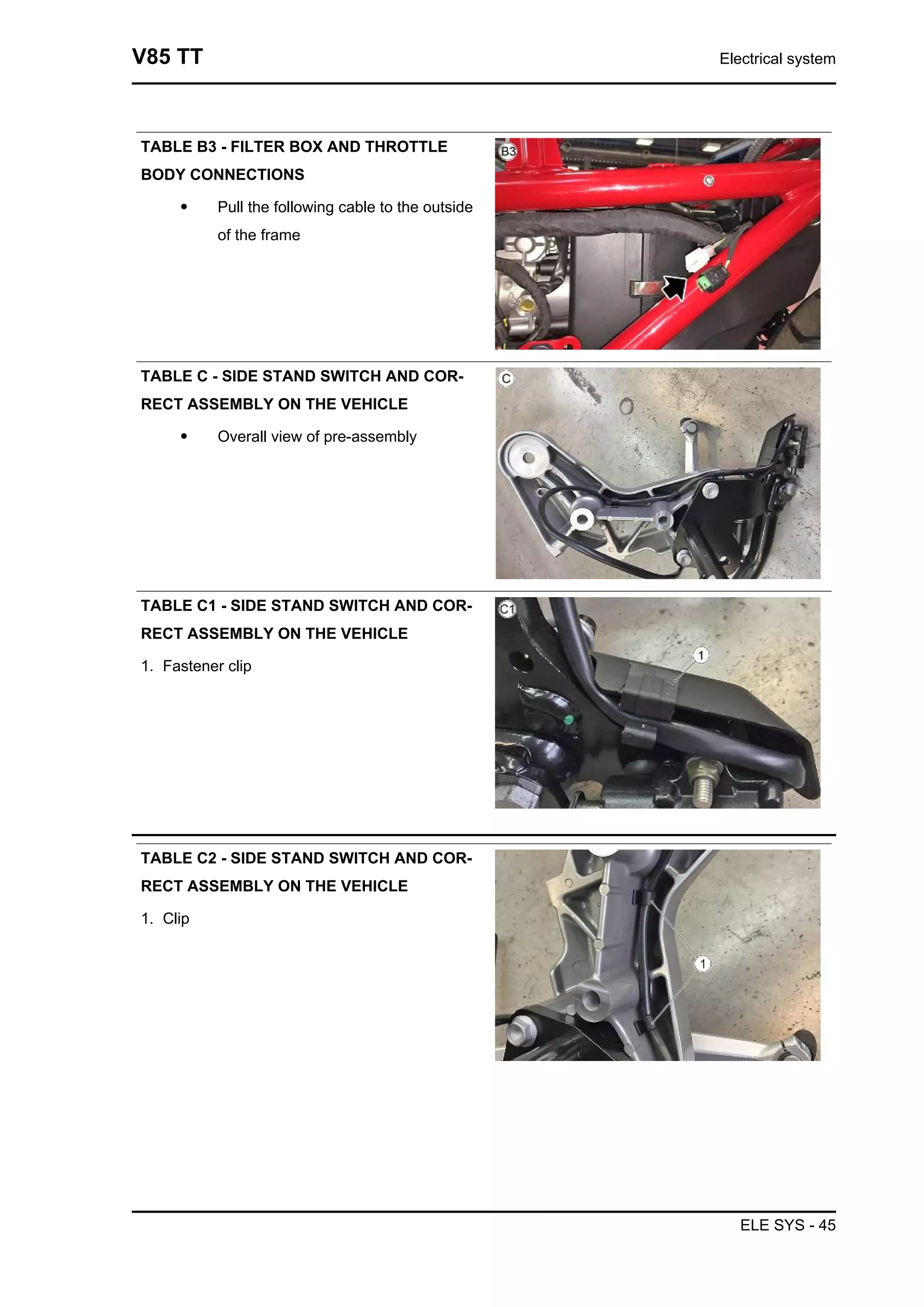 V85 tt service manual | PDF