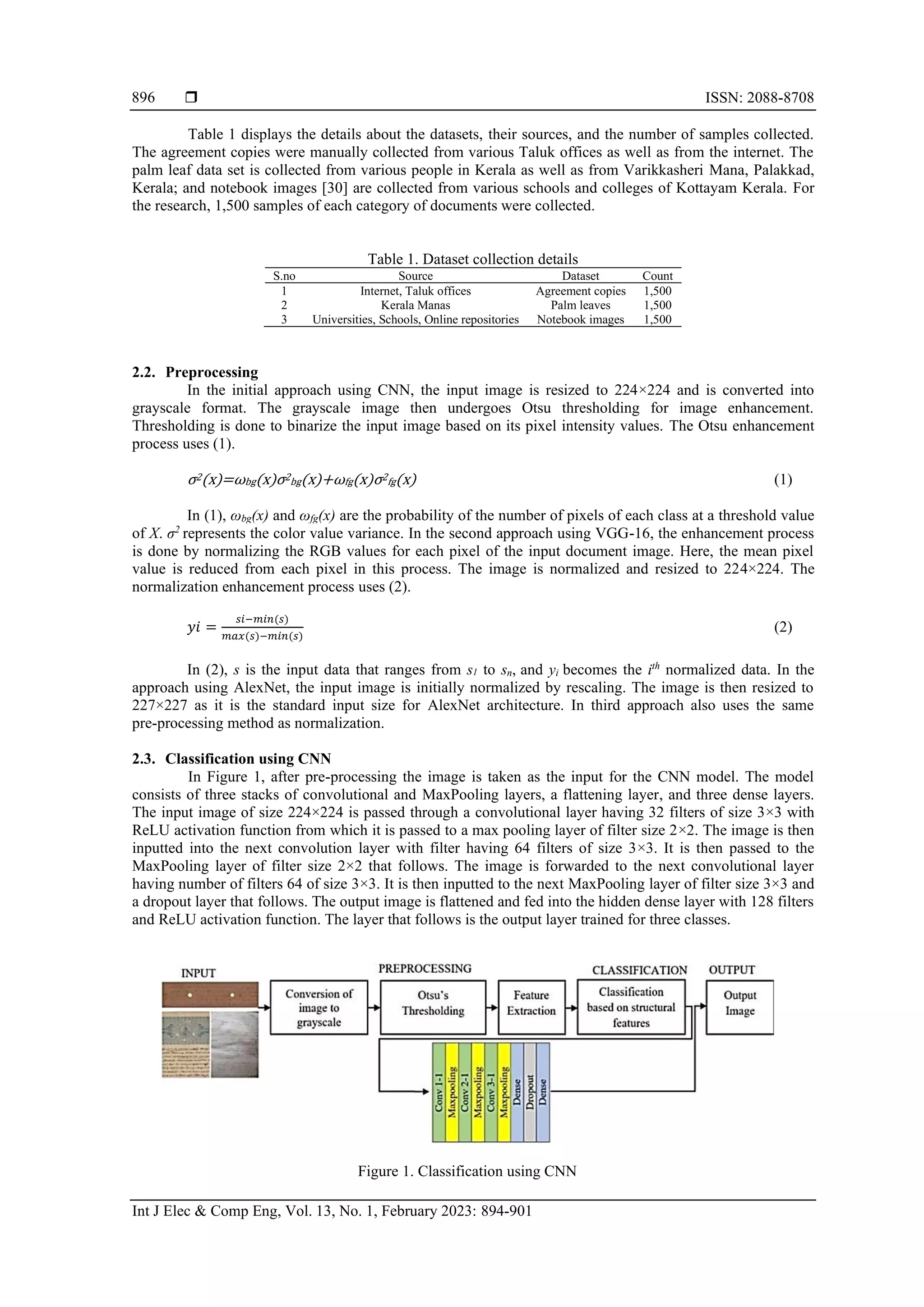 Classification Of Heterogeneous Malayalam Documents Based On Structural Features Using Deep