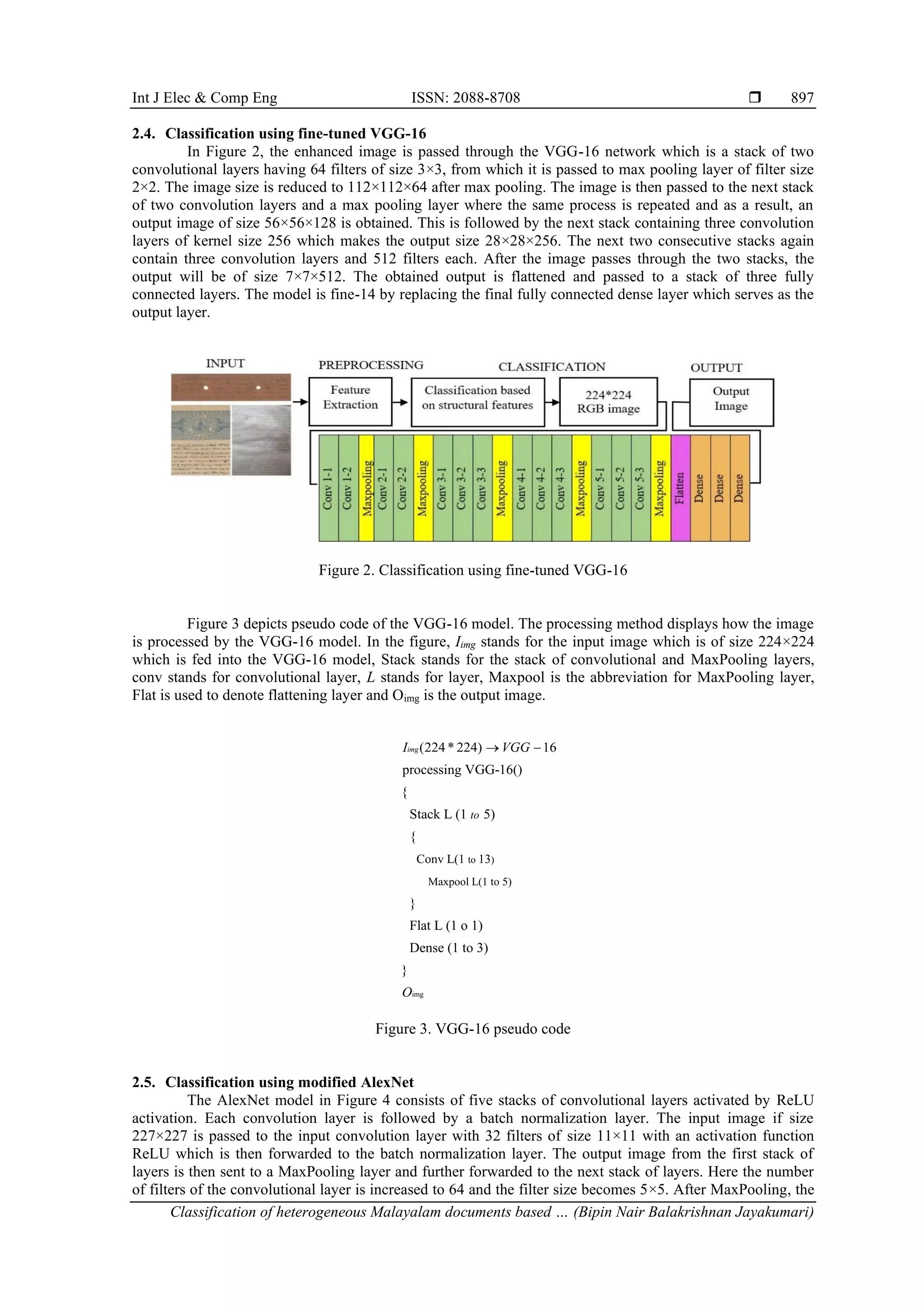 Classification of heterogeneous Malayalam documents based on structural ...