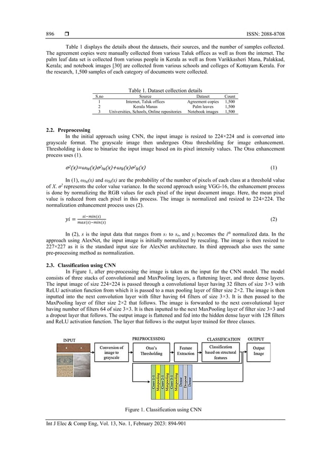 Classification of heterogeneous Malayalam documents based on structural ...