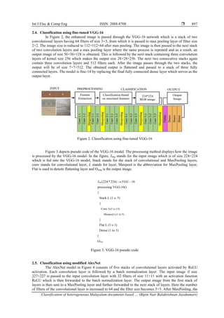 Classification of heterogeneous Malayalam documents based on structural features using deep ...