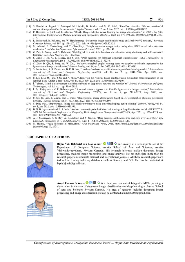 Classification of heterogeneous Malayalam documents based on structural ...