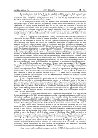 Comprehensive study: machine learning approaches for COVID-19 diagnosis ...