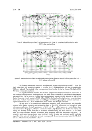On the performance analysis of rainfall prediction using mutual ...