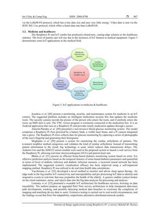Internet of things applications using Raspberry-Pi: a survey | PDF