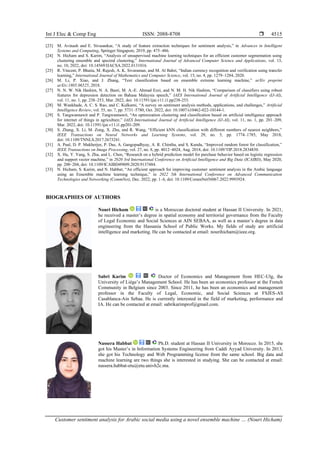 Customer sentiment analysis for Arabic social media using a novel ...