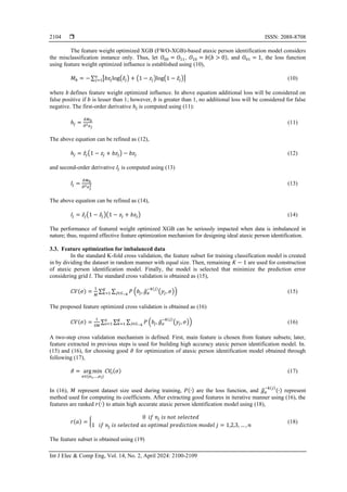 Ataxic person prediction using feature optimized based on machine learning model | PDF
