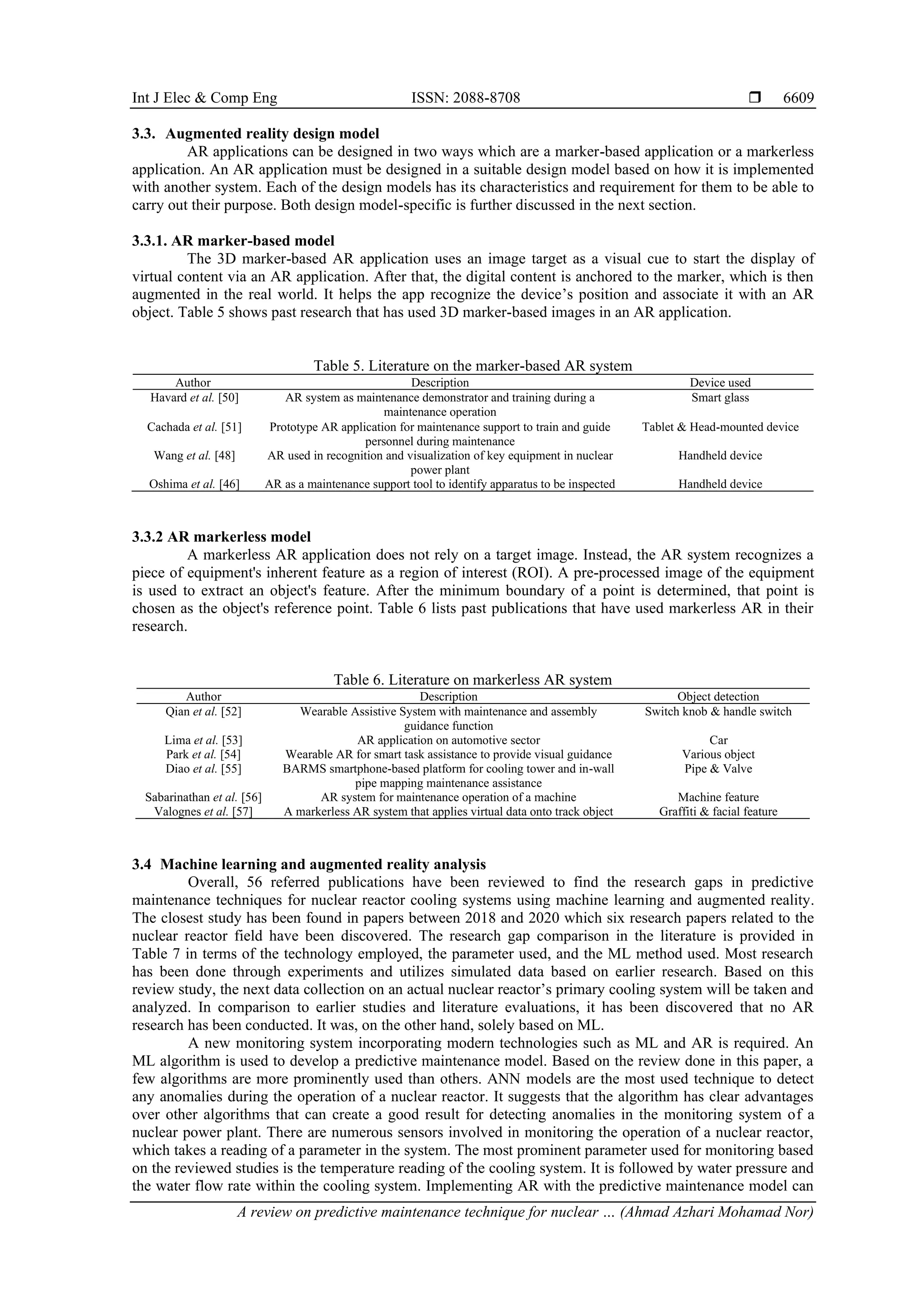 A review on predictive maintenance technique for nuclear reactor cooling system using machine ...
