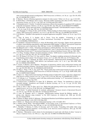 A deep reinforcement learning strategy for autonomous robot flocking | PDF