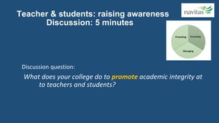 Academic integrity workshop | PPTX