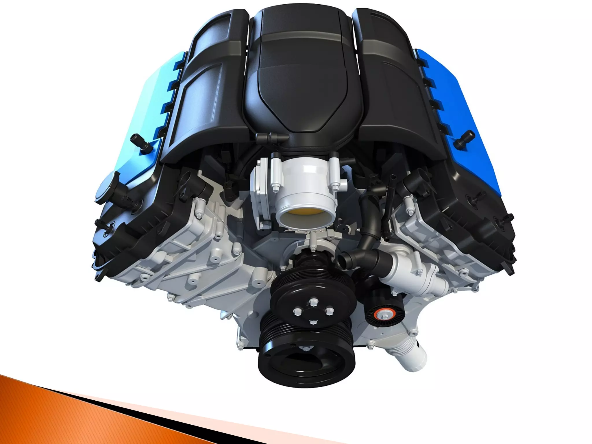 V8 ENGINE 3D MODEL | PPT