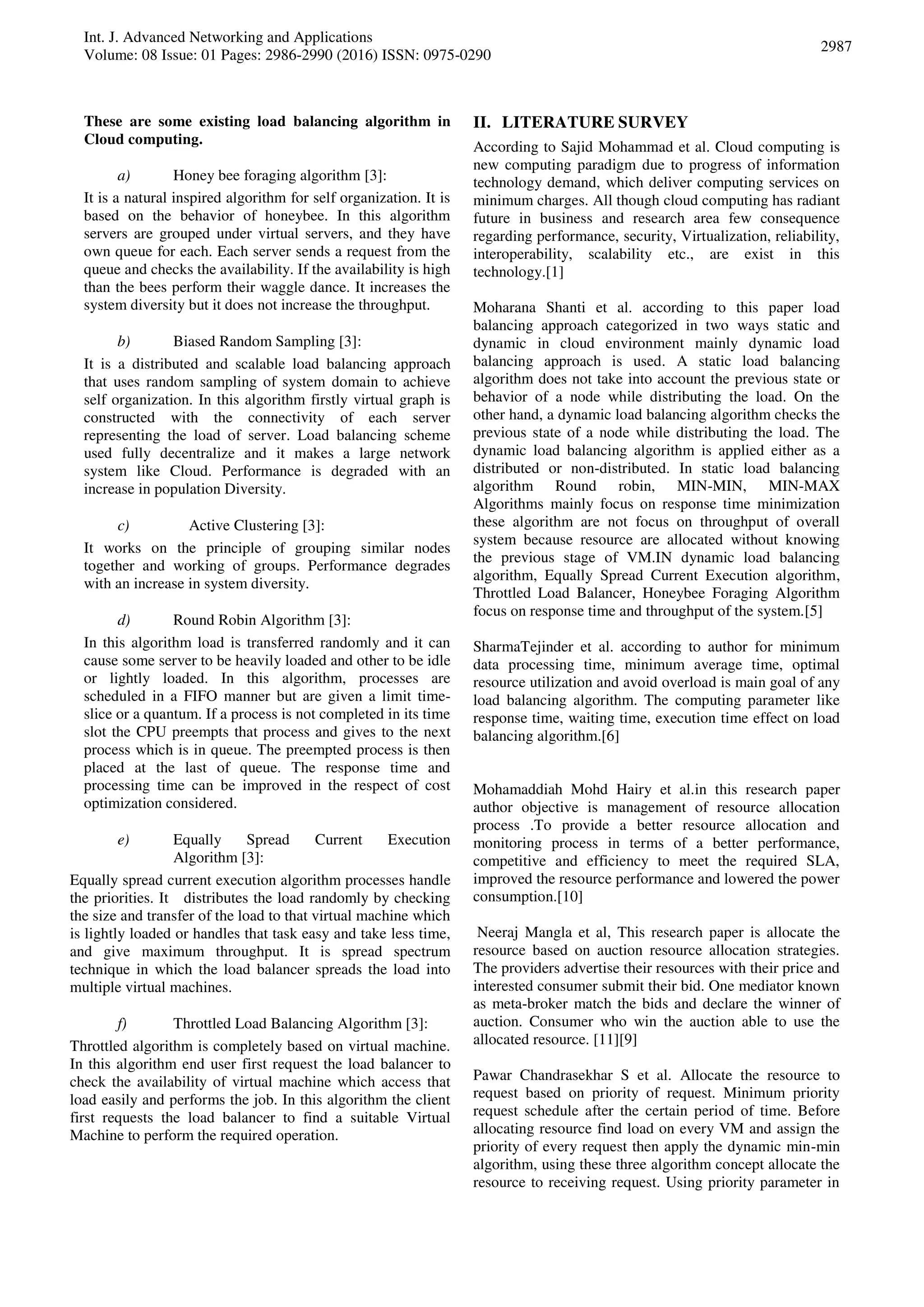 Performance Comparision Of Dynamic Load Balancing Algorithm In Cloud Computing Pdf