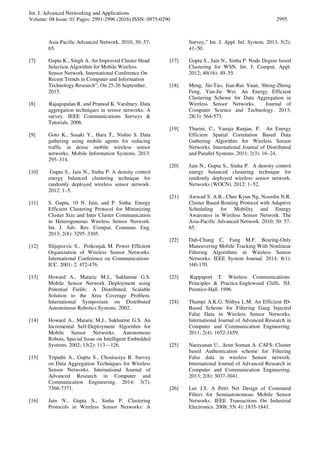 Mobile Agents based Energy Efficient Routing for Wireless Sensor Networks | PDF